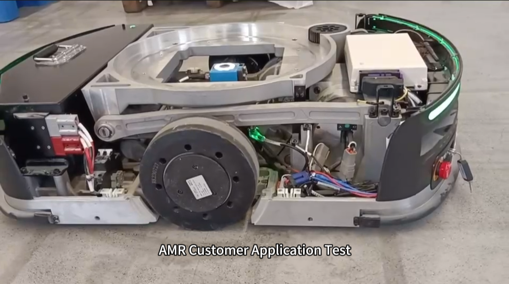 Prueba de aplicación del cliente AMR – AGV Motor